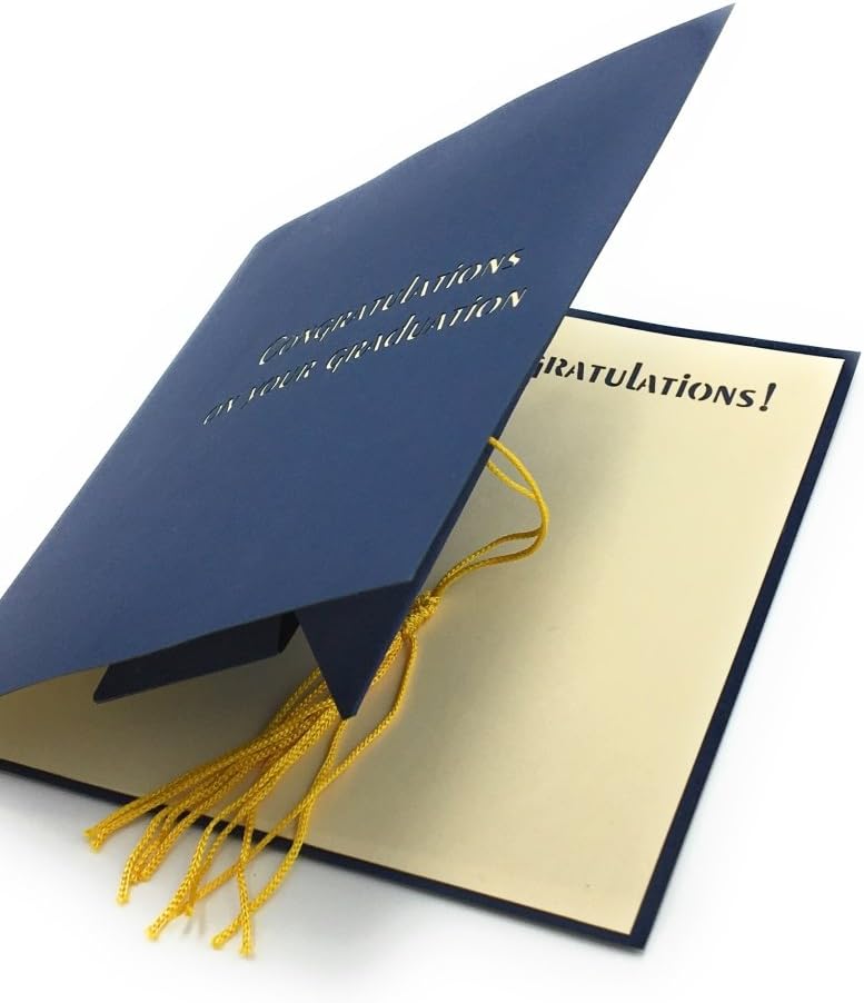 K&A HANDMADE GRADUATION CAP POP UP CARD – Ideal for highschool college ...