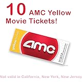 Amazon.com : AMC Black Movie Ticket (4 Pack) : Office Products