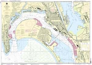 Amazon.com : NOAA Chart 18773: San Diego Bay : Fishing Charts And Maps ...