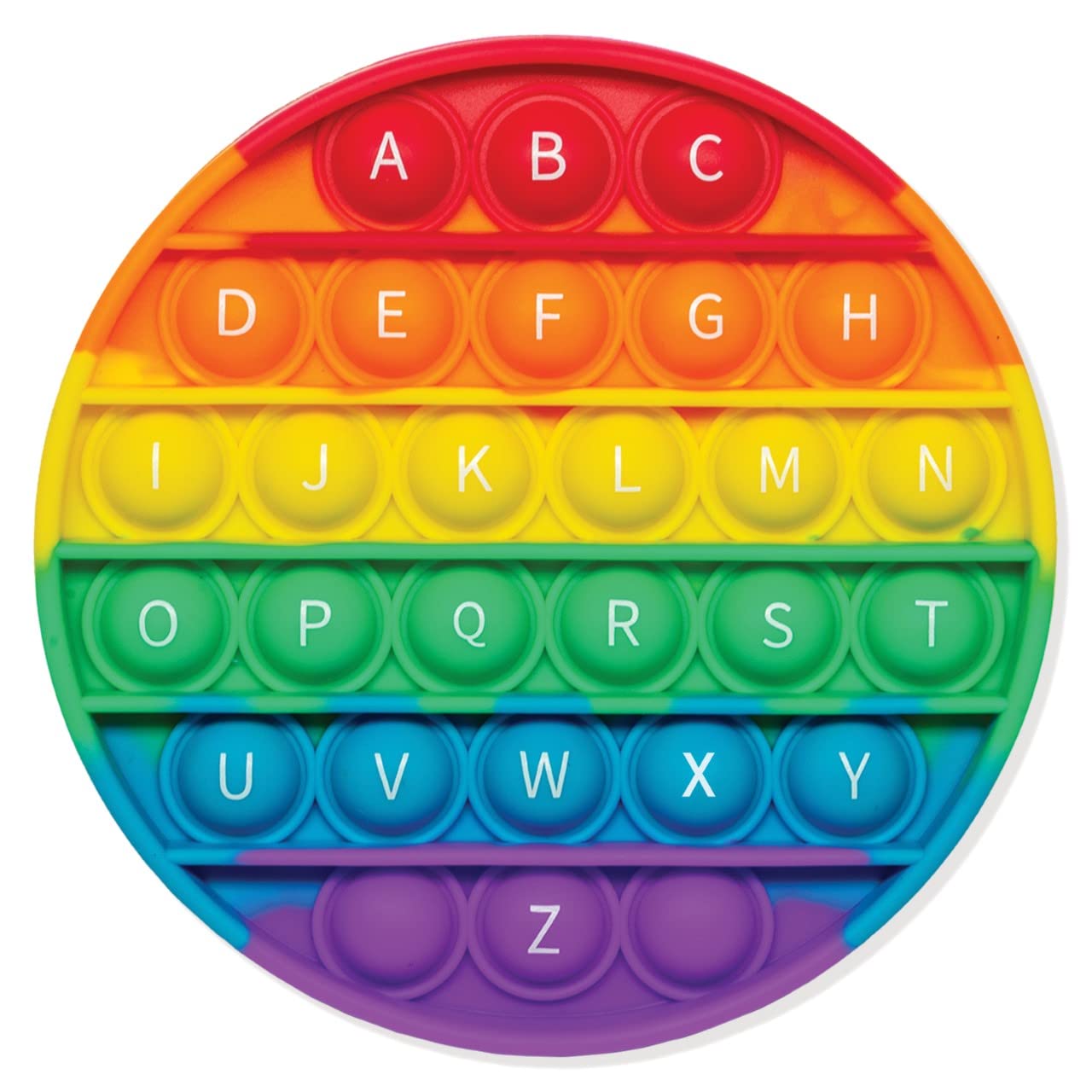 Mua Alphabet Pop It Rainbow Fidget Toy with Letters - 1st Grade ...