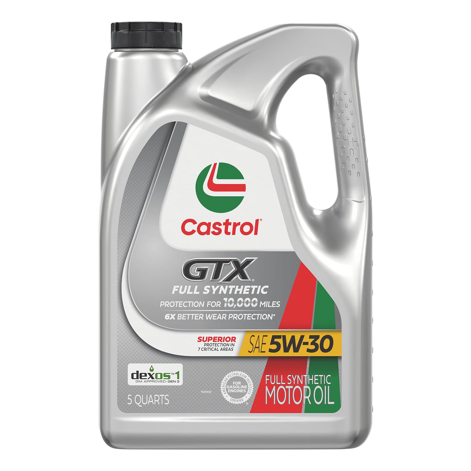 Castrol GTX Full Synthetic 5W-30 Motor Oil, 5 Quarts for sale | Delran ...