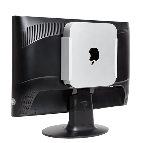 HIDEit MiniU Mac Mini Mount - Mount for Mac Mini (Silver) - Wall Mount ...
