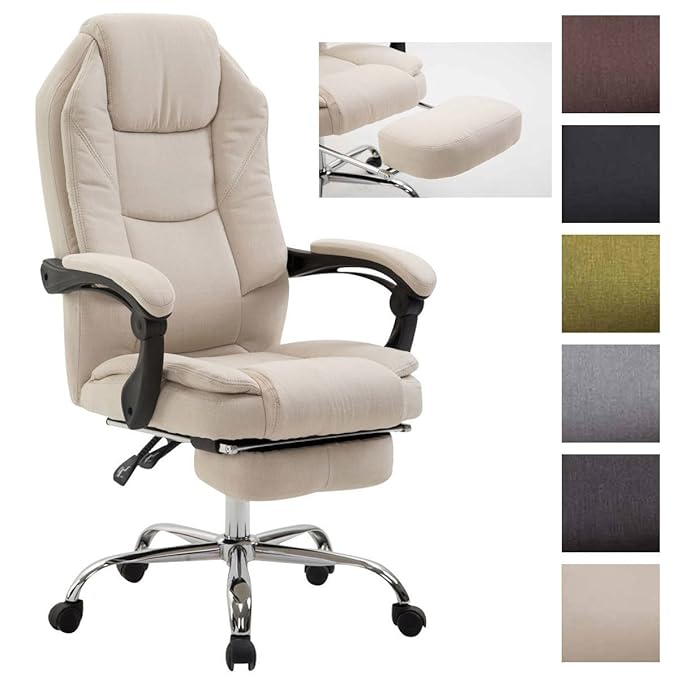 CLP Poltrona Presidenziale Relax Castle - Sedia Ergonomica Imbottita ...