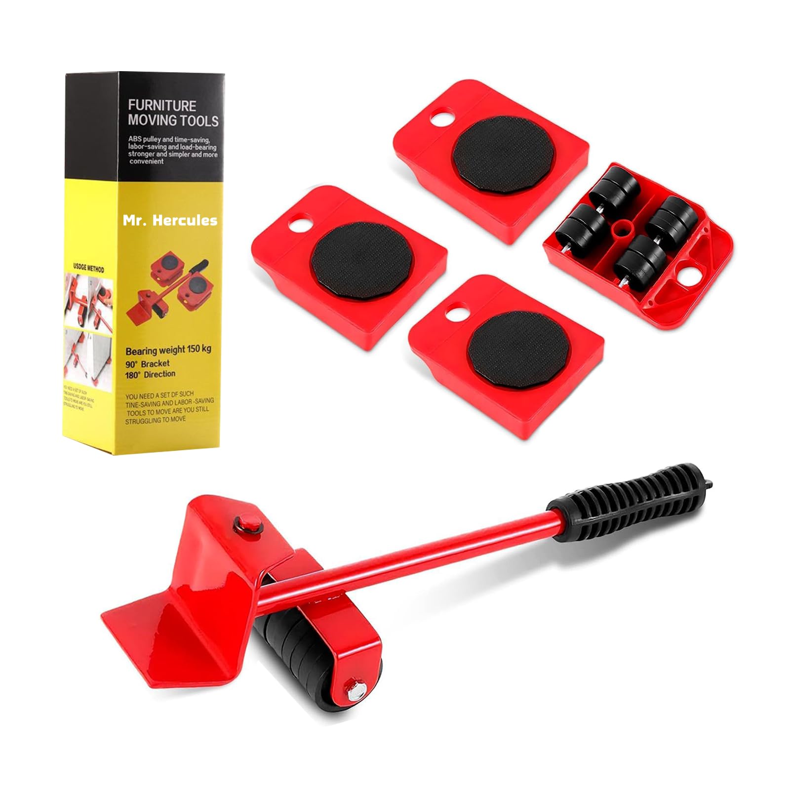 Mr Hercules Furniture Mover, Furniture Lifting Mover Tool Set, Heavy ...