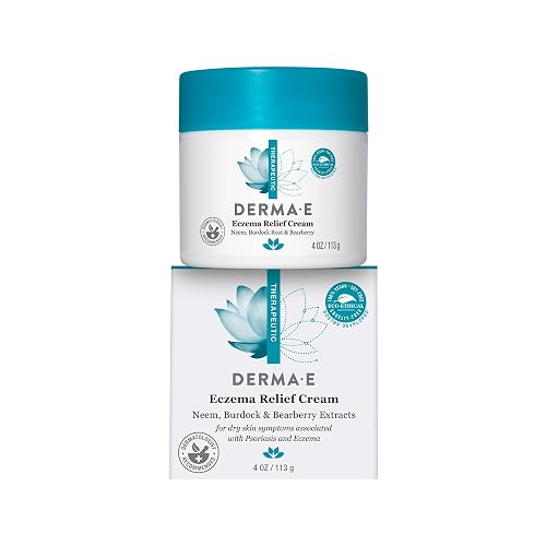 Derma E Eczema Relief Cream – All Natural Itch Relief – Soothing ...