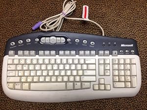 Amazon.com: Microsoft MultiMedia Keyboard 1.0A KB-0168: Computers ...