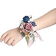 Amazon.com: Ling's Moment 2pcs Prom Wrist/Shoulder Corsage Artificial ...