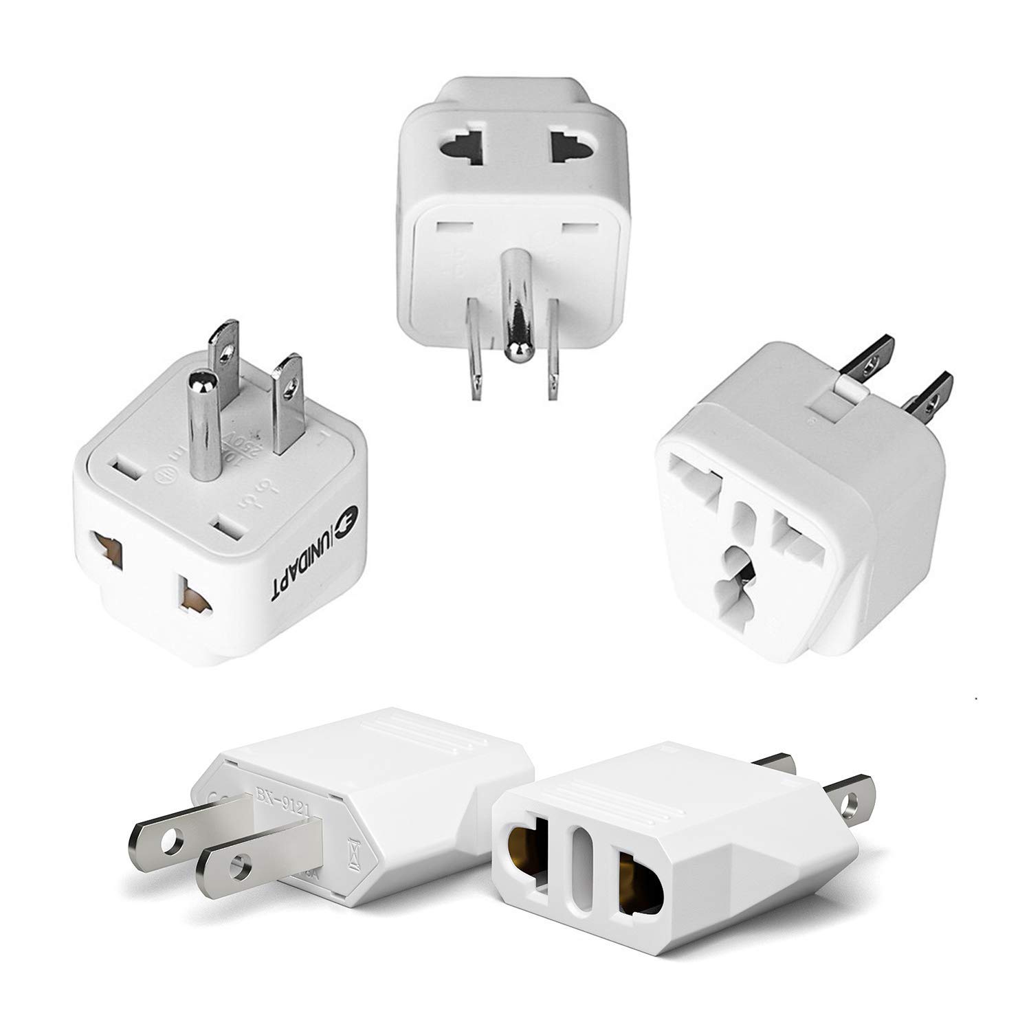 Mua Unidapt Optimal USA plug adapter set - US plug Adapters Type A & B ...