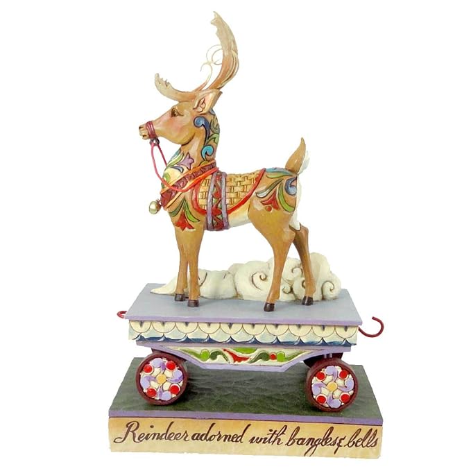 Jim Shore WINTER WISHES SPEEDING YOUR WAY 4014292 Christmas Train Car ...