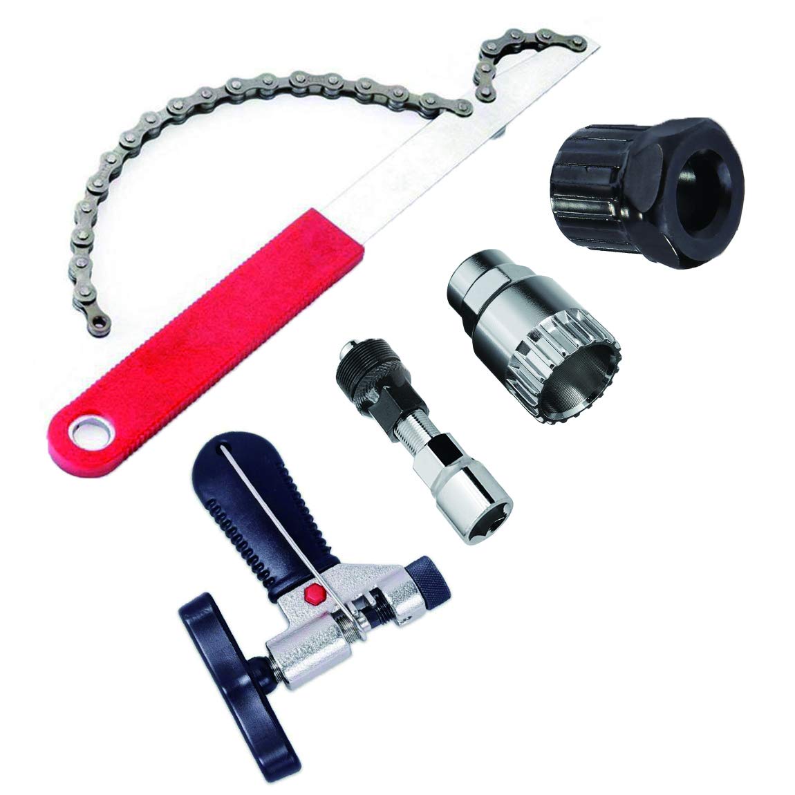 Multi-Function Mountain 5 PCS Bicycle Bike Repair Tool Kits,Freewheel ...