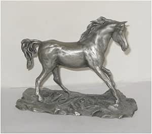 Amazon.com : Hudson Pewter Horse Figurine : Everything Else
