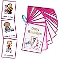 Amazon.com: Lachilly Daily Routines Learning Flashcards, High Frequency ...