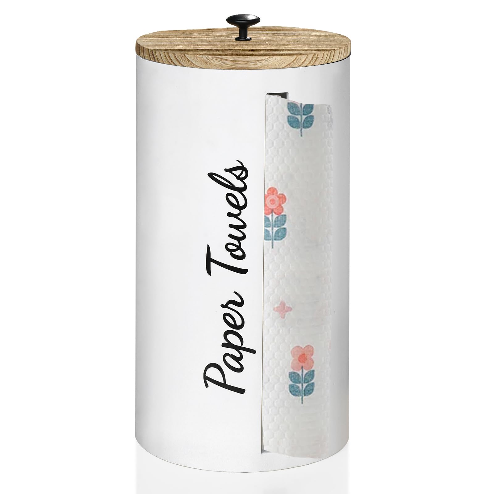 Paper Towel Holder Countertop, Farmhouse Paper Towel Stand for Kitchen ...