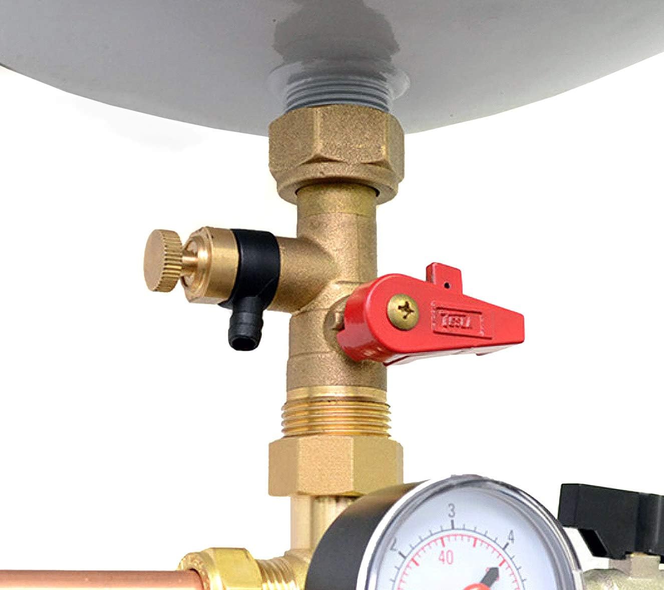 Tesla 3/4" Expansion Vessel Service Valve (Saves You time and Money ...
