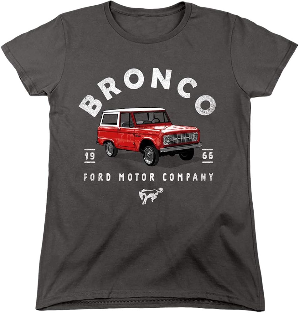 Amazon.com: Ford Bronco Bronco Illustrated Women's T Shirt: Clothing