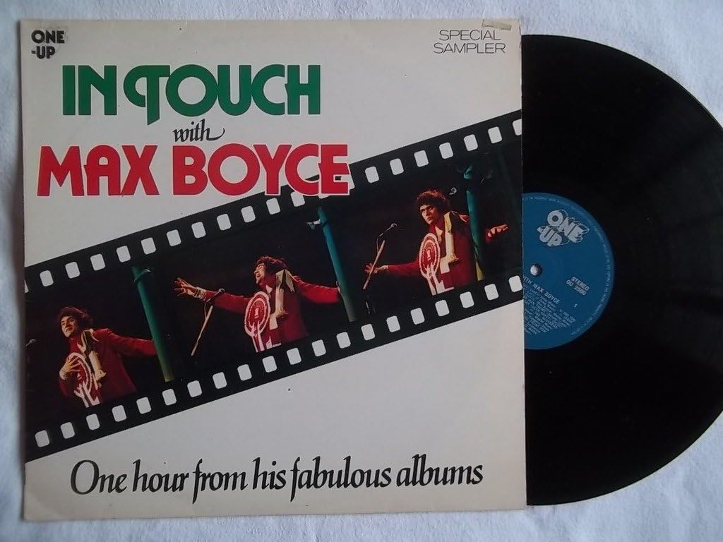 MAX BOYCE In Touch With Max Boyce vinyl LP: Amazon.co.uk: CDs & Vinyl