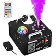 Amazon.com: Fog Machine Vertical Smoke Machine with LED Lights, Disco ...