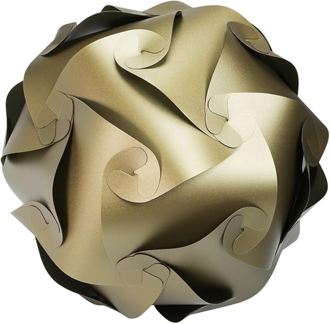 Gold Large Infinity Lights, Puzzle Lights, IQ Lights, LuvaLamps, Jigsaw ...