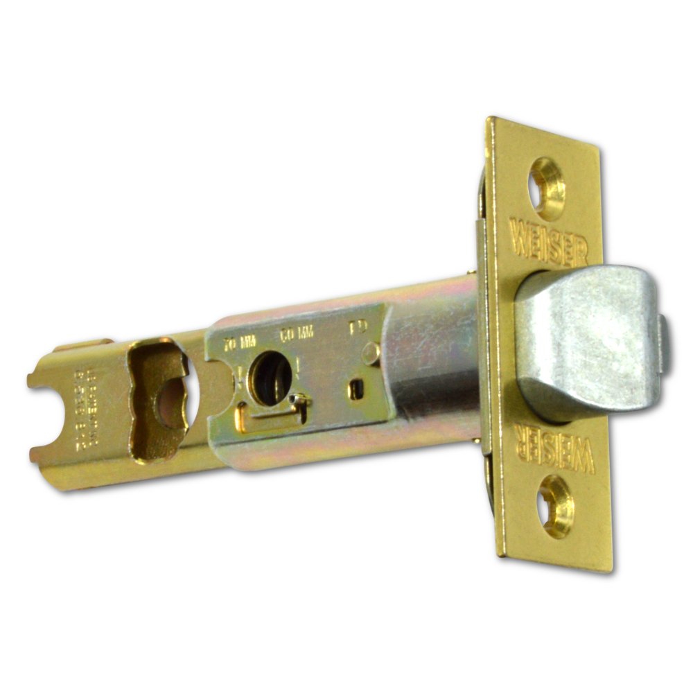 WEISER 82079 New Style 60/70mm Half Moon Tubular Latch: Amazon.co.uk ...