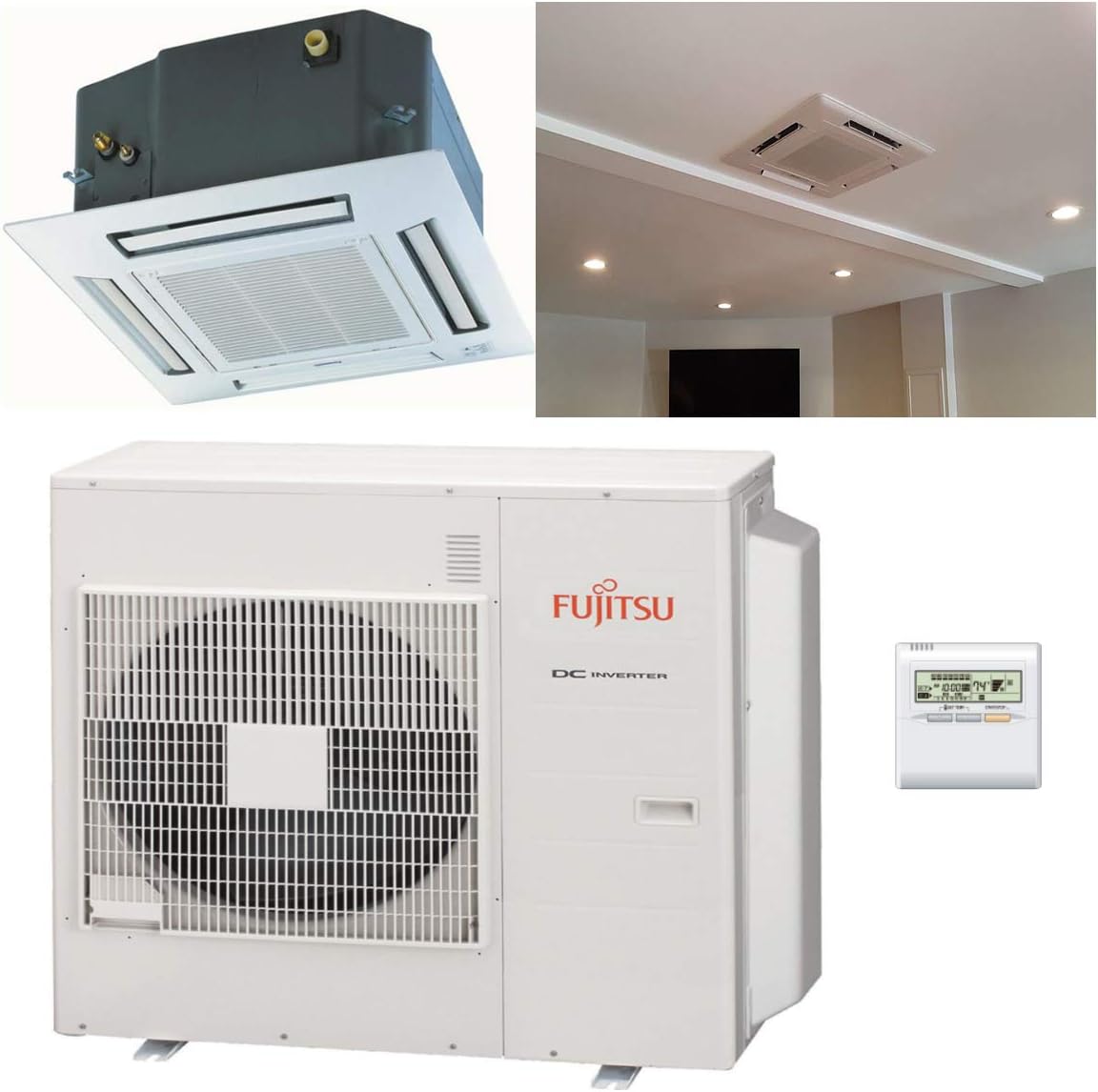 Amazon.com: Fujitsu - 9000 BTU Cooling Heating - Ductless Compact ...