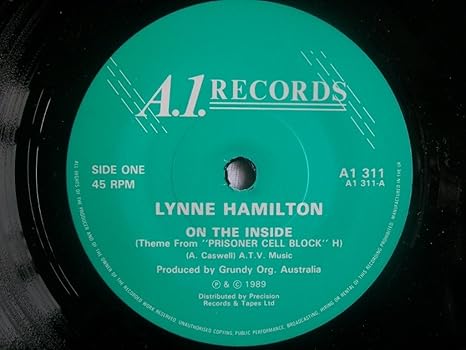 LYNNE HAMILTON On The Inside (Prisoner Cell Block H Theme) 7" 45 ...