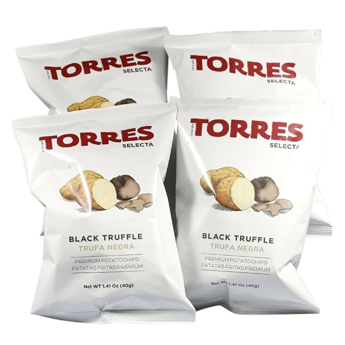 Truffle Crisps, 4 Pack, 4x40g: Amazon.co.uk: Grocery