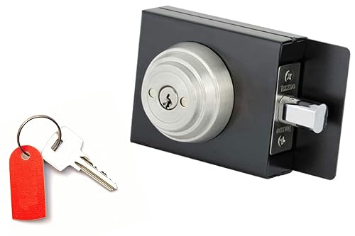 Gate Lock Boxes : Deadbolt Gate Lock : Weldable Steel Lock Box in ...
