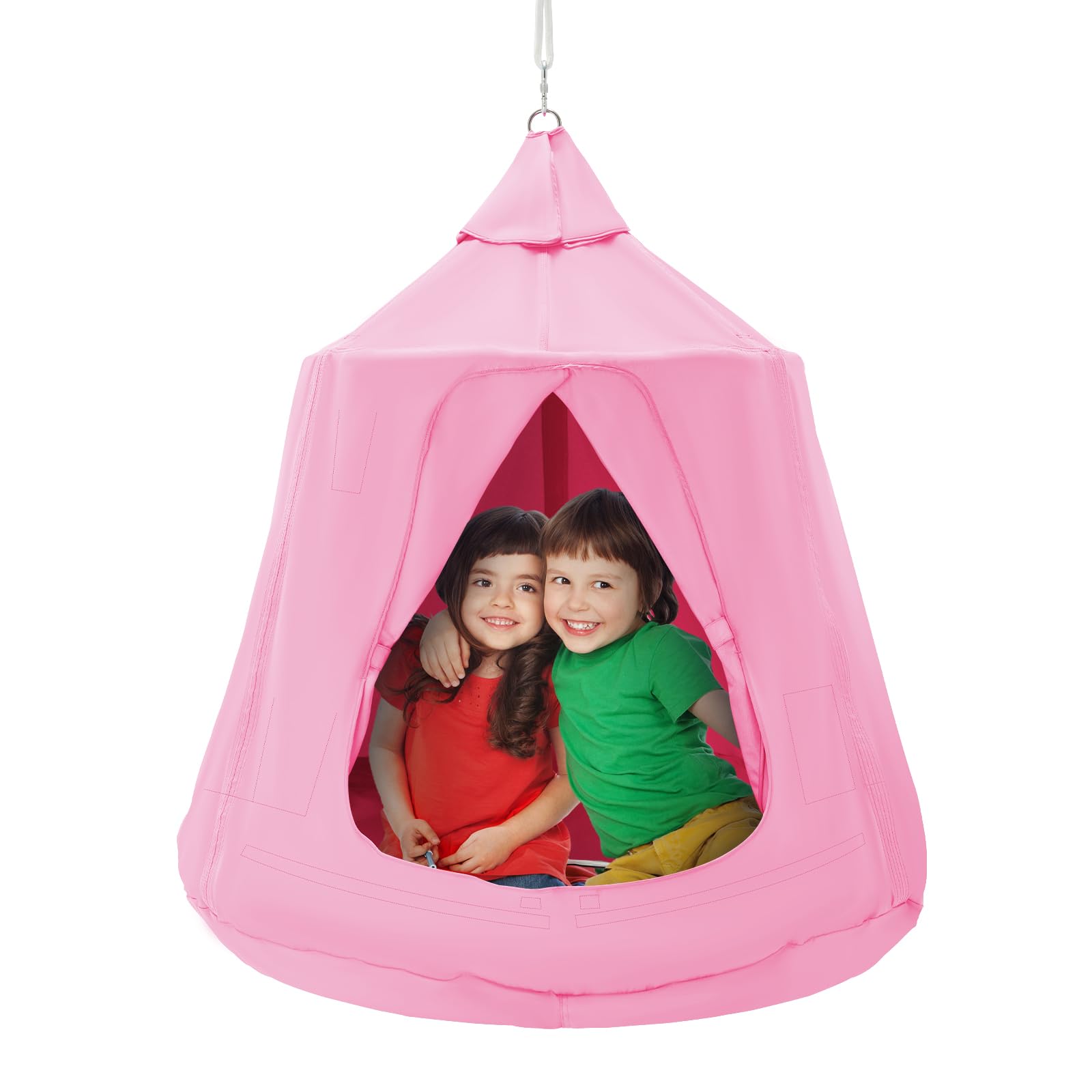 VEVOR Hanging Tree Tent, 330 LBS Capacity Hanging Tent Swing for Indoor ...