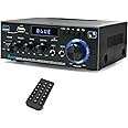 Amazon.com: AK45 Stereo Home Audio Amplifier, 5.0 Mini Bluetooth Receiver, 300W *2 Blutooth HiFi ...