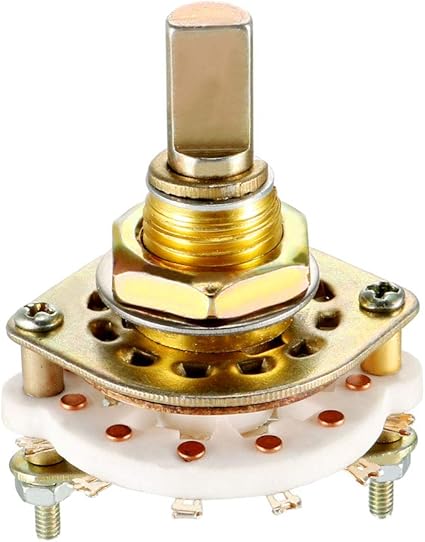 uxcell 3P3T 3 Pole 3 Position Selectable Single Deck Band Channel ...