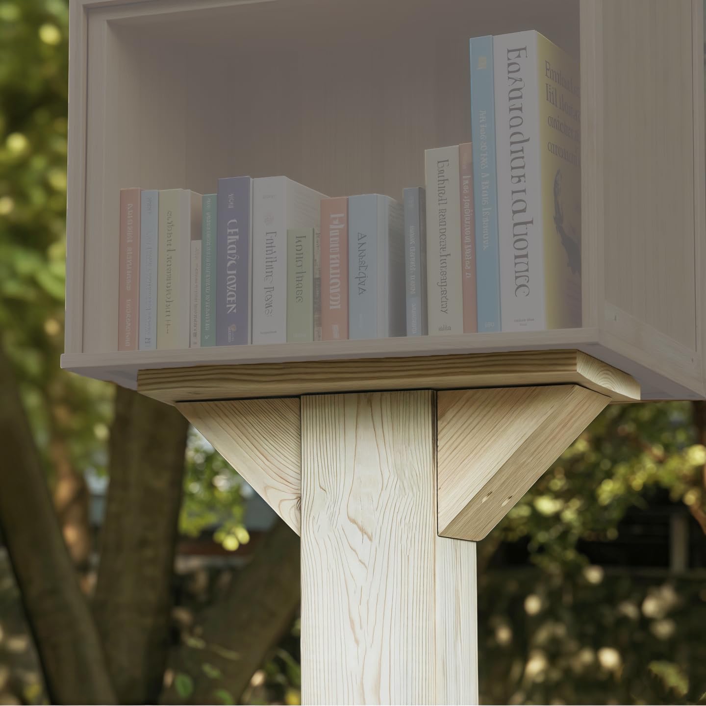 Little Library Mount, Slip It on Your 4x4” Nominal Post, Attach with ...