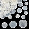 Amazon.com: PH PandaHall 90pcs Natural Capiz Shell Charms, Flat Round ...
