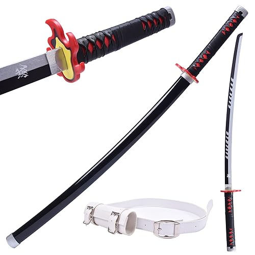 sanshimoxing 41" Cospaly Sword Tanjiro Sword Anime Replica Sword ...