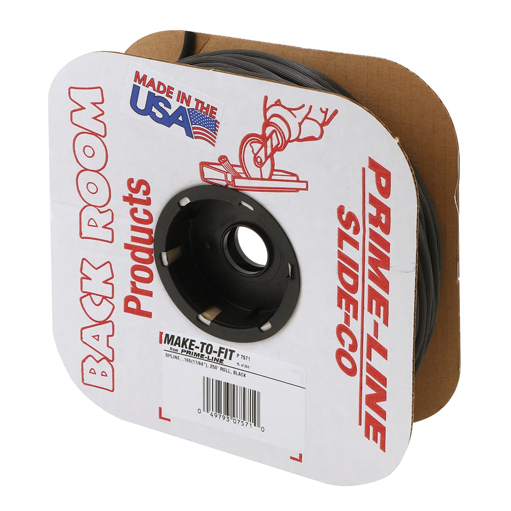 Mua Prime-Line P 7571 0.165 in. x 250 ft. Roll Black Spline (1 Roll ...