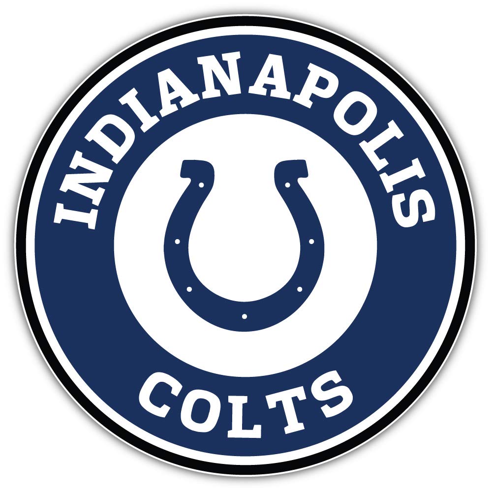 Indianapolis Helmet Logo Car Bumper Sticker Decal 5 X 4 hotprint Colts ...