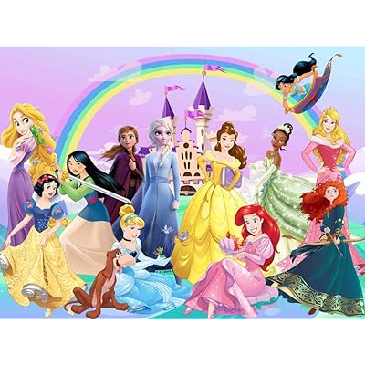 Buy Disney Princess Birthday Party Backdrop at Ubuy Australia