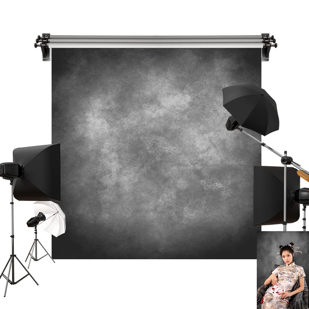 Kate 10x10ft/3x3m Gray Texture Backdrop Gray Purple Abstract Portrait ...
