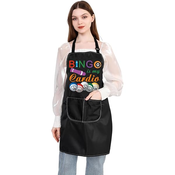 Mexican Aprons For Women Leos Imports Loteria Card Mexican Bingo Apron ...