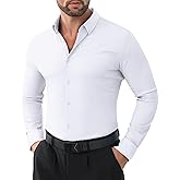 Amazon.com: Lion Nardo Mens Dress Shirts Long Sleeve Dress Shirts for Men Cotton Button Down ...