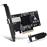 Amazon.com: 10Gb SFP+ PCI-e Network Card, Intel 82599(X520-DA1) Controller, NICGIGA 10Gbps ...