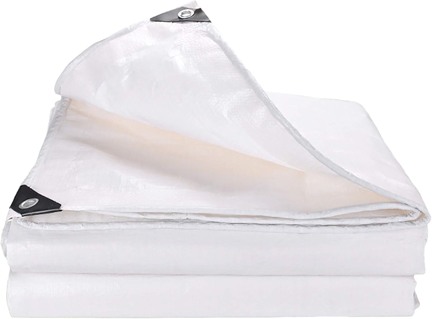 SOVIYAS Heavy Duty Tarp Tarpaulin Reinforced Eyelets Thick 4m x 6m 13ft ...