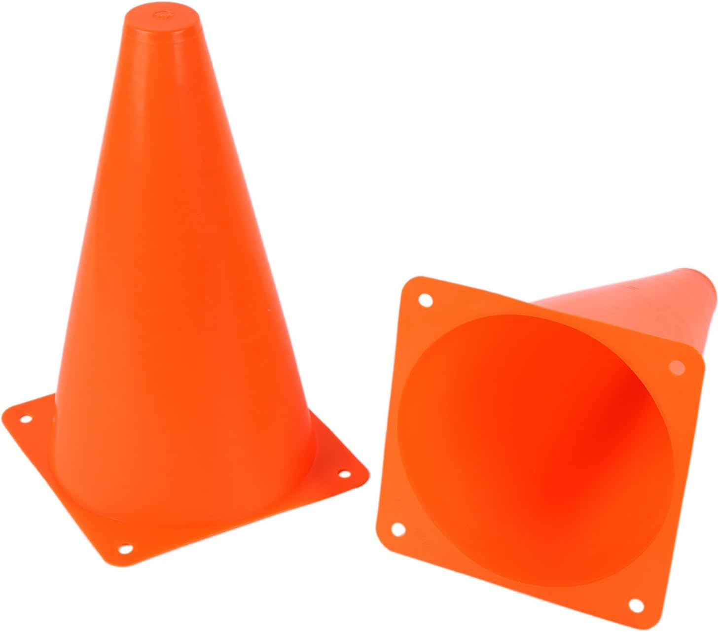 Amazon.com : Ifavor123 Plastic Orange Traffic 7 Inch Cones for Sports ...