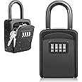 Key Lock Box, [No Installation Require] Diyife Portable Outdoor Lock ...
