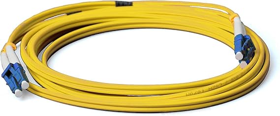 LWL Glasfaser-Kabel – 30m OS2 gelb, LC auf LC Stecker: Amazon.de ...