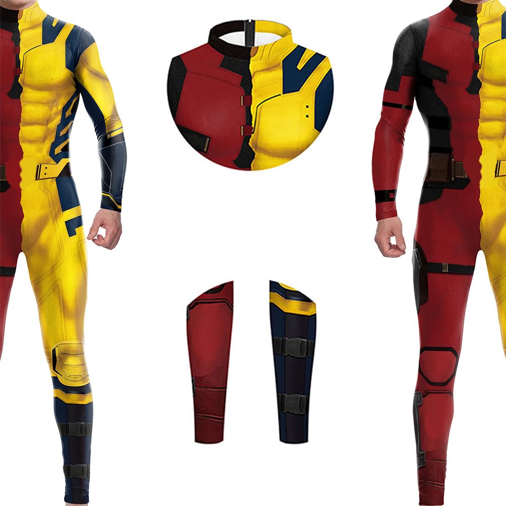 Mua Men's Superhero Costume Bodysuit 3D Superhero Cosplay Zentai Outfit ...