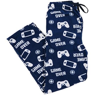 Buy Gamer Video Game Over with Controllers Print Young Mens Plush ...