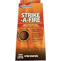 Amazon.com: Strike-A-Fire Diamond Brand Fire Starter Matches - 3 Boxes ...