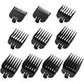 Amazon.com: Clipper Guards Set Compatible with Most Wahl Clippers with ...
