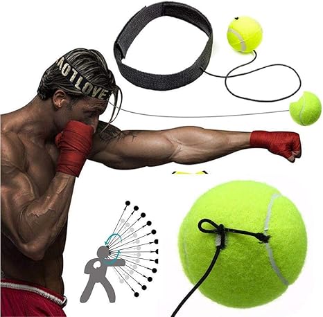 Generise Boxing Ball Headband Reflex Ball for Boxing Punching Training ...