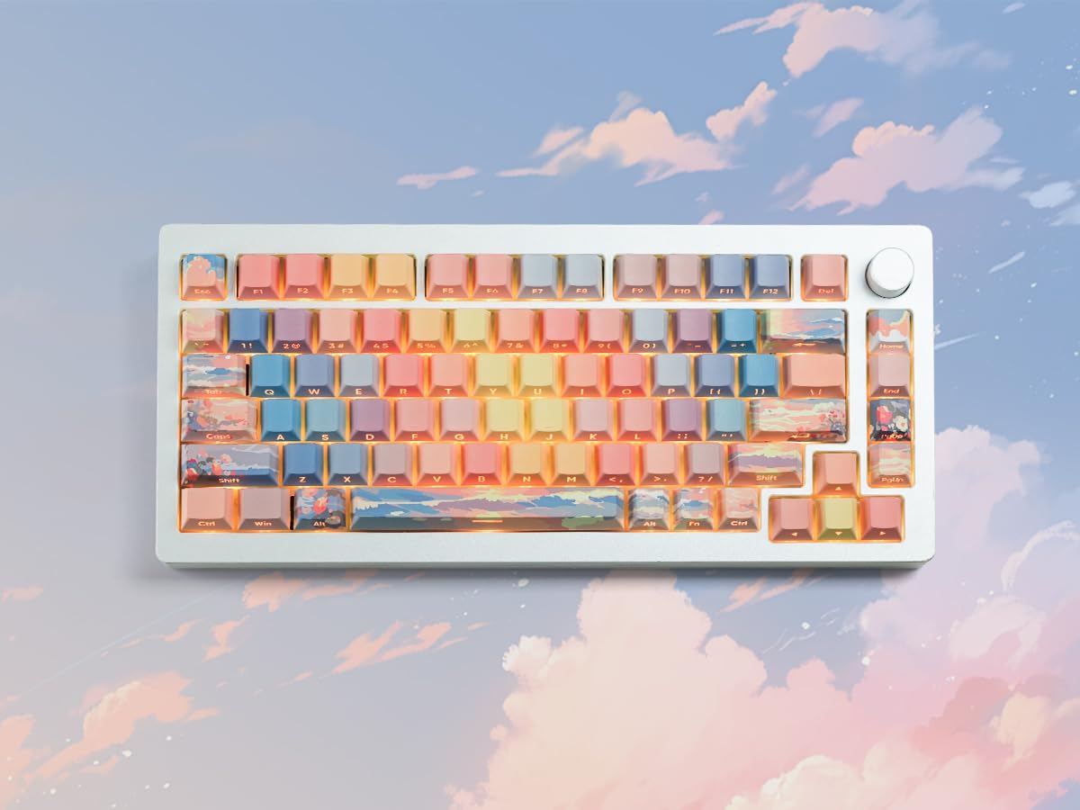 Mua dagaladoo Side Printed-PBT keycaps,Double Shot,Shine Through Custom ...